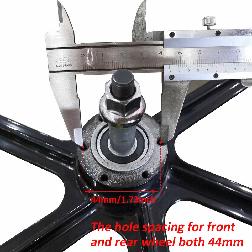CDHPOWER 26" Bike Mag Wheels Set Rims 100x120MM W/44T Sprocket ...