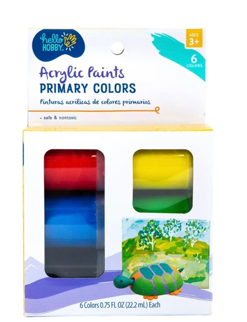 Primary Colors Paint Beginner Watercolor Starts With Your Paints And