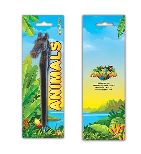 Planet Pens Horse Head Novelty Writing Pen - Cool Hand Pen with Unique ...