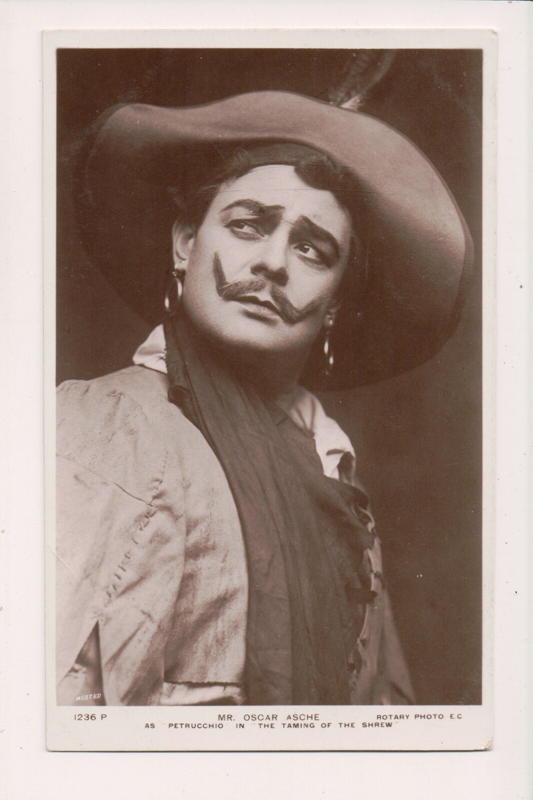 Vintage Postcard Oscar Asche Australian actor, director and writer | eBay