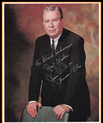Politik (USA) | James A. RHODES | Gov. Ohio | 1960er (Portrait Color XL ...