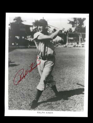 Ralph Kiner Hand Signed 8x10 Photo Autograph Pittsburgh Pirates | eBay