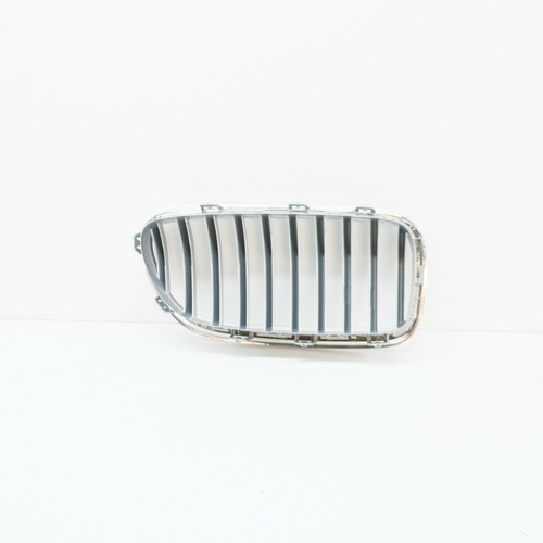 NEW BMW 5 F10 RADIATOR LEFT GRILLE ALUMINIUM MATT 51137412325 2015 OEM ...
