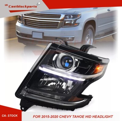 Headlight Assembly For 2015-2020 Chevy Tahoe Left Driver Side HID ...