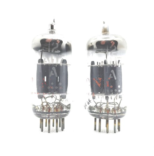 GE 12AU7 Tube Pair. Labelled Hammond. Matched and Balanced. 59-35 Date ...
