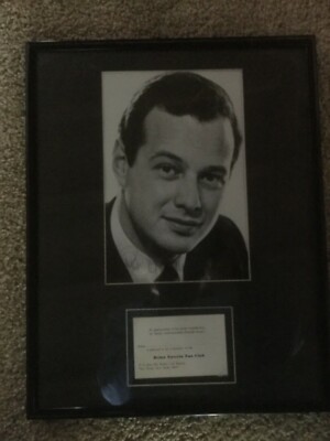 RARE Beatles Brian Epstein Fan Club Display | eBay
