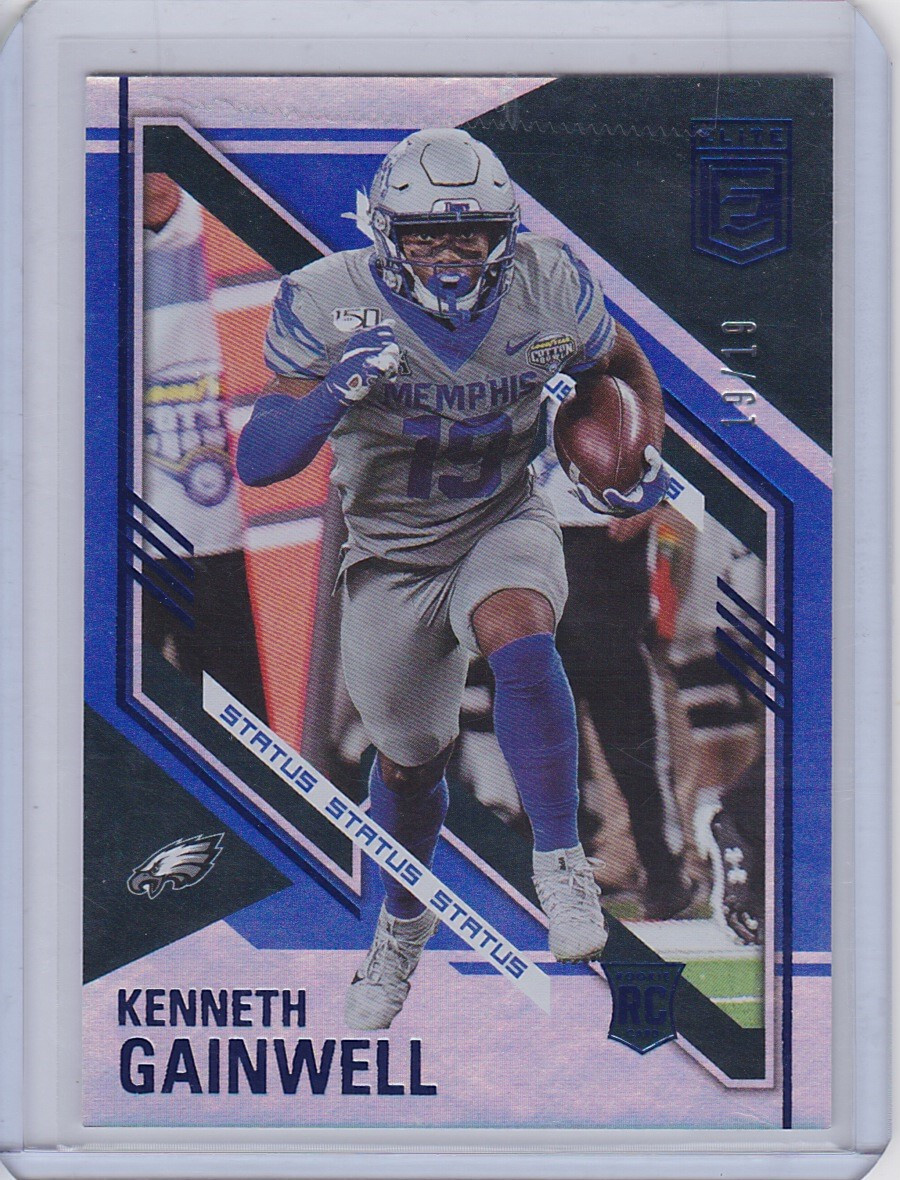 2021 Elite Kenneth Gainwell Rookie Status Insert! #19/19! 1 of 1 ...