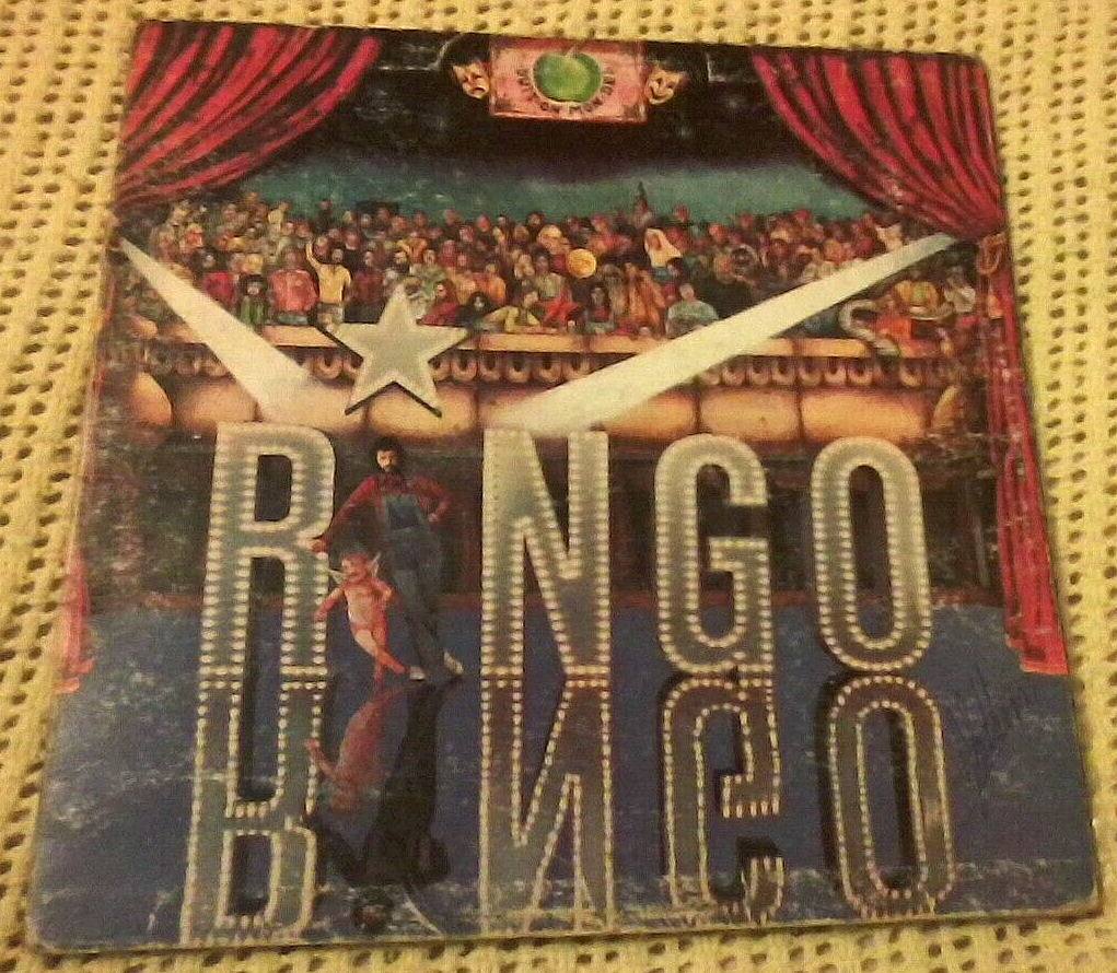 RINGO STARR - THE BEATLES - RINGO VINYL LP 1973 ORIGINAL AUST PRESSING ...