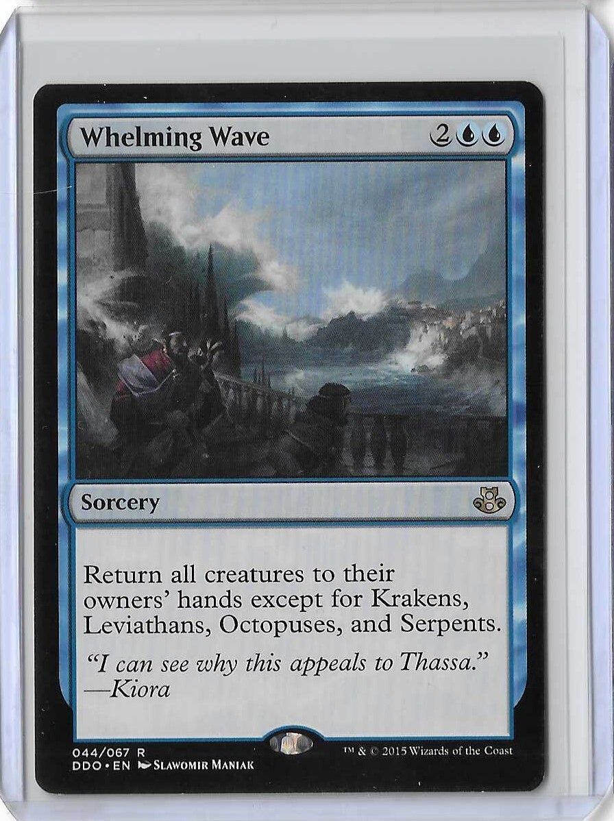 MTG Whelming Wave Duel Decks: Elspeth vs. Kiora Rare Card #044/067 ...