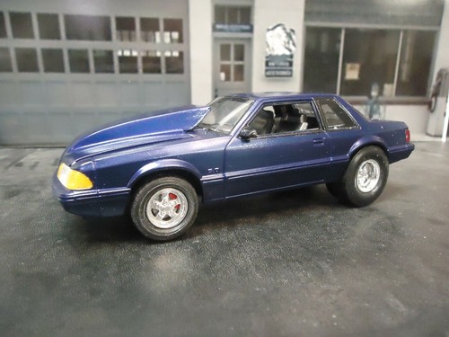 Revel 1/25 scale Resin Cast 90 Ford Mustang Pro Touring Mini Tubbed ...