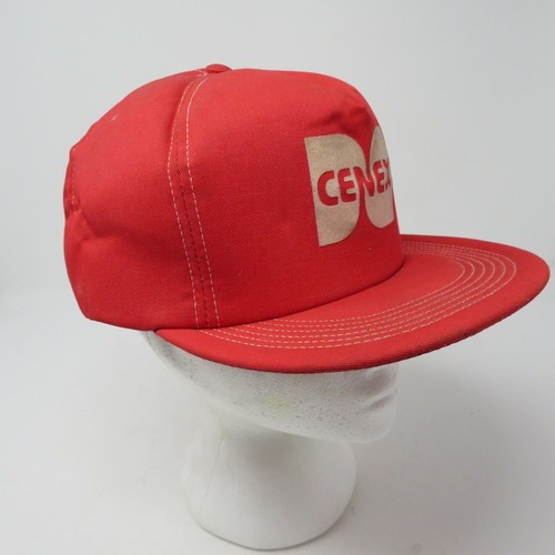 Vintage Snapback Hat Cap - Cenex - Red Petrol Gas Pump Station | eBay