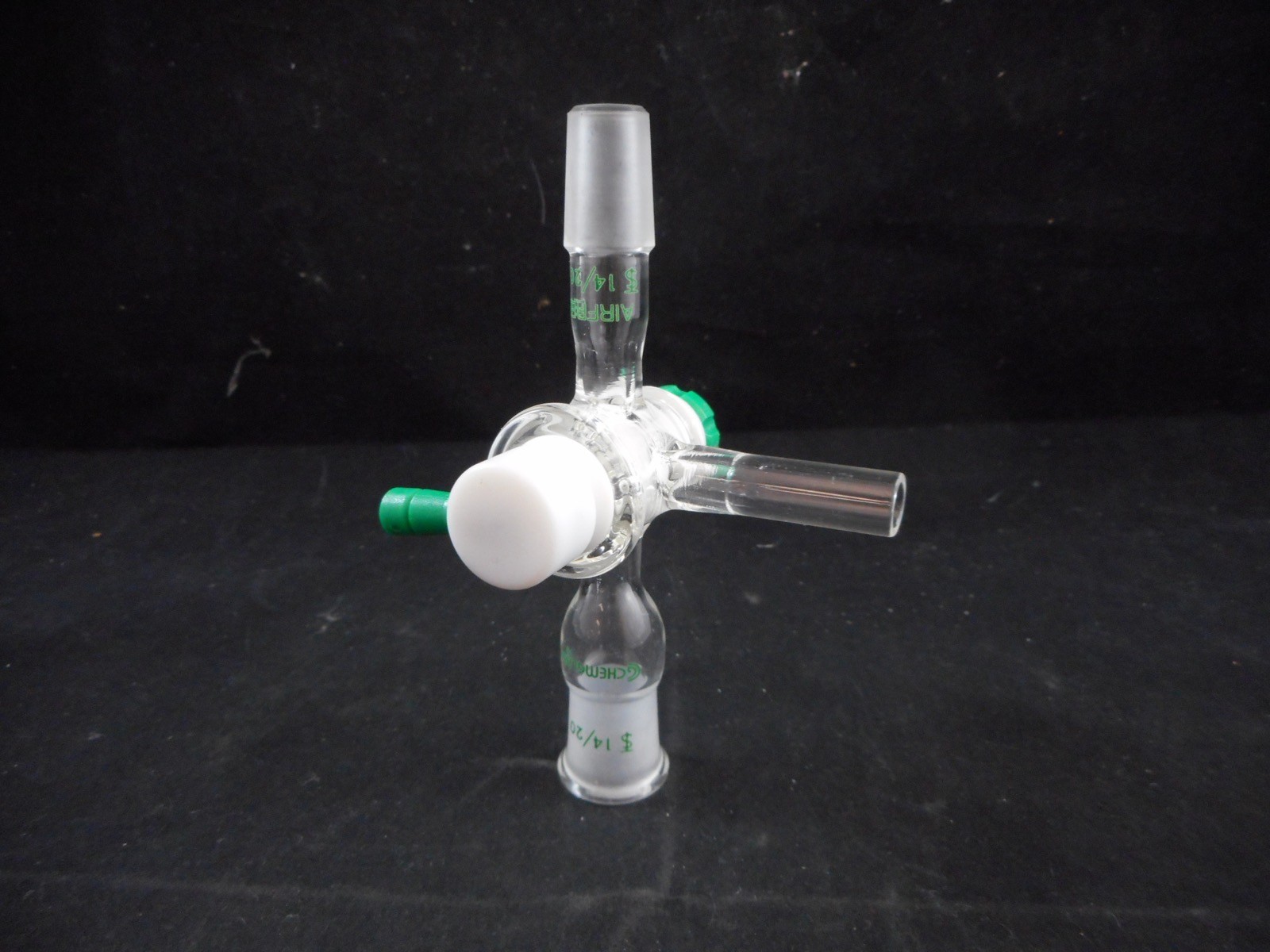 Chemglass AF-0509-A-03 Adapter Flushing Air 24/40 for sale online | eBay