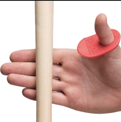 PROHITTER Baseball Softball Bat Thumb Guard Hitting Aid Mid-Size - Red ...