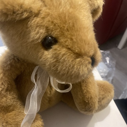 Dot The I Ltd Cornish Goodies TOFFEE BEAR Golden Brown Teddy Soft Plush ...