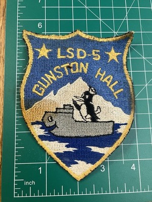 Korean War Era US Navy LSD-5 Gunston Hall Patch | eBay