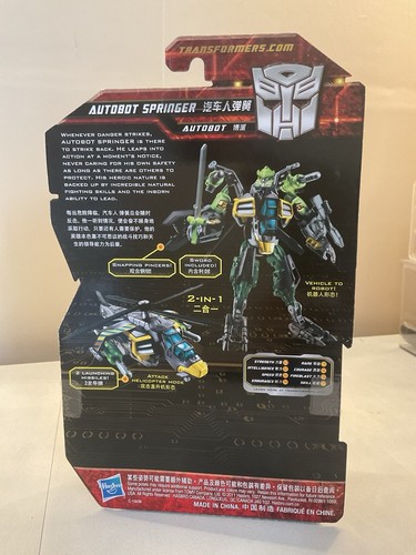 Autobot Springer Transformers Generations Sword Included Hasbro 2011 ...