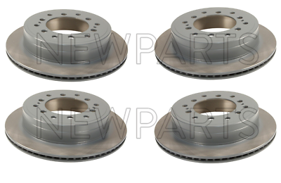 For Set of Front Rear Left & Right Vented Disc Brake Rotors OES For ...