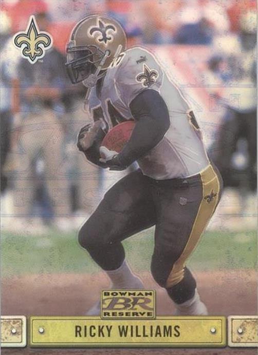 2000 Bowman Reserve - Ricky Williams #33 for sale online | eBay
