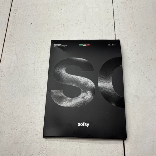 Sofsy Gray The Rita Opaque Microfiber Tights Women's Size 6XXL NEW | eBay