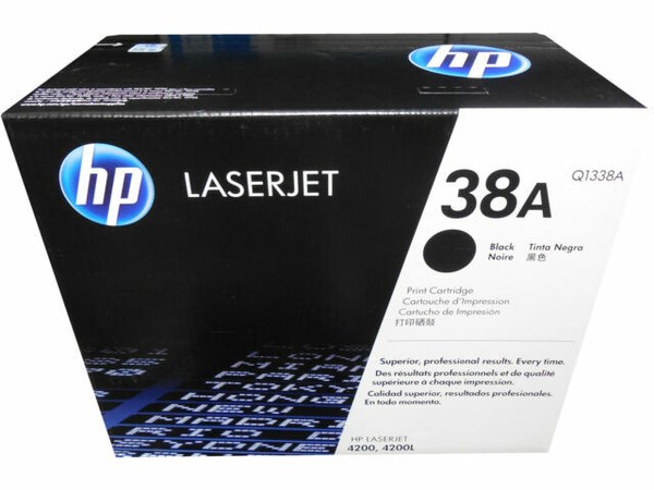 HP 38A (Q1338A) Black Toner Cartridge for sale online | eBay