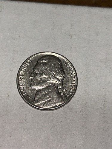 1983 d jefferson nickel fs Error | eBay
