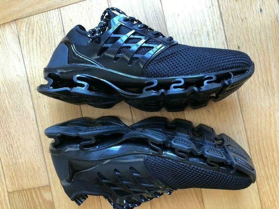 Adidas DIE WELTMARKE MIT DEN THE 3 STRIPES Men's SPORTS Black SNEAKERS ...