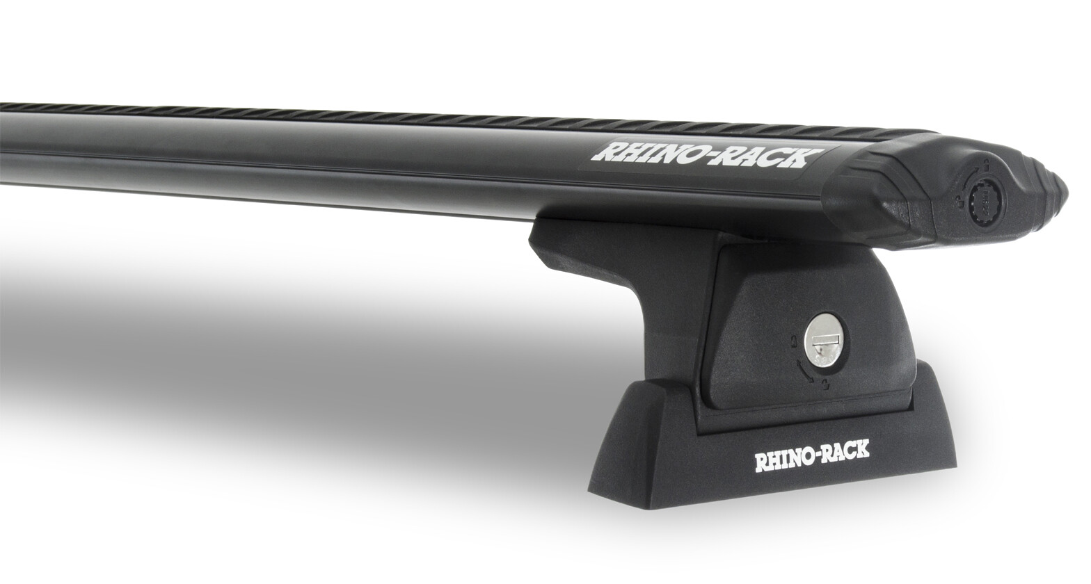 Rhino Vortex RLT600 Ditch Mount Black 1 Bar Roof Rack (Rear) for ...
