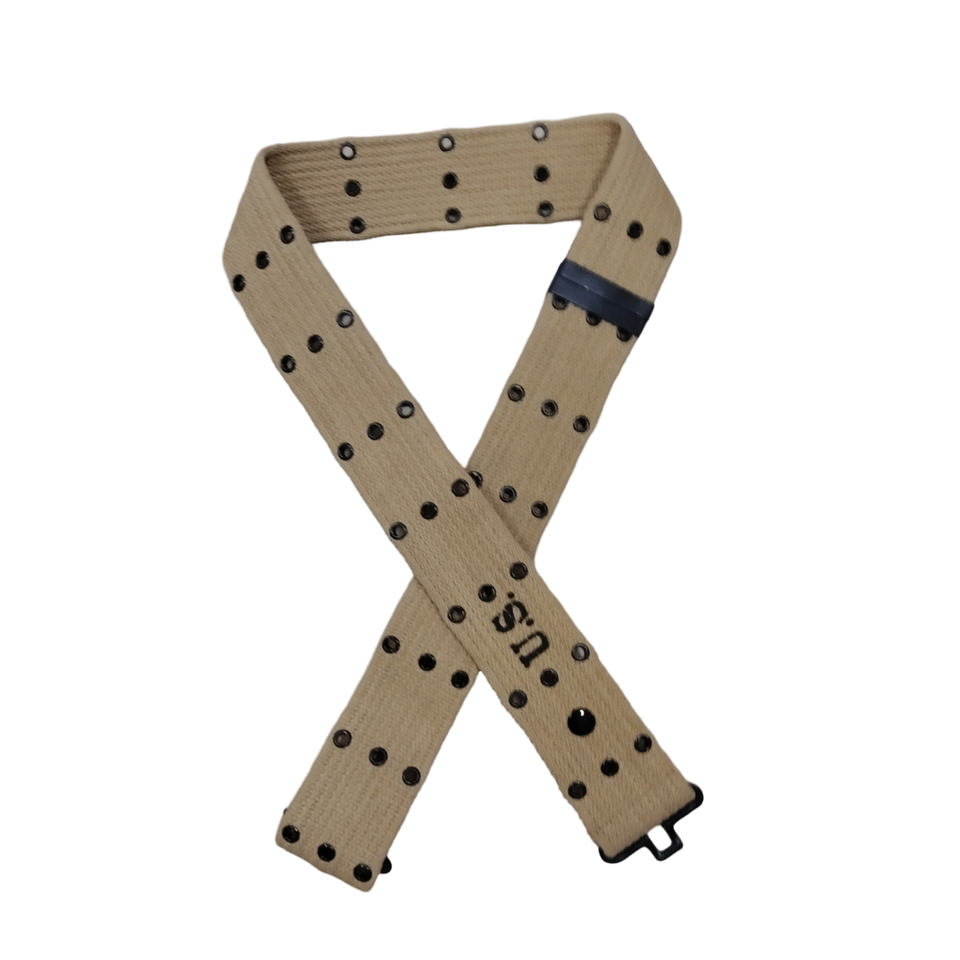 U.S. Army Original WWII M1936 Webbing Canvas Pistol Belt Reproduction ...