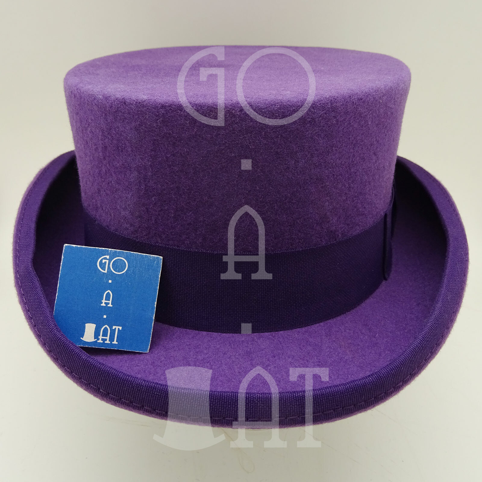 CLASSIC Wool Felt Tuxedo Topper Top Hat Men Coachman Victorian | 61cm ...