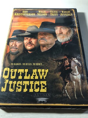 Outlaw Justice (1999) DVD NEW Western Willie Nelson Travis Tritt Waylon ...