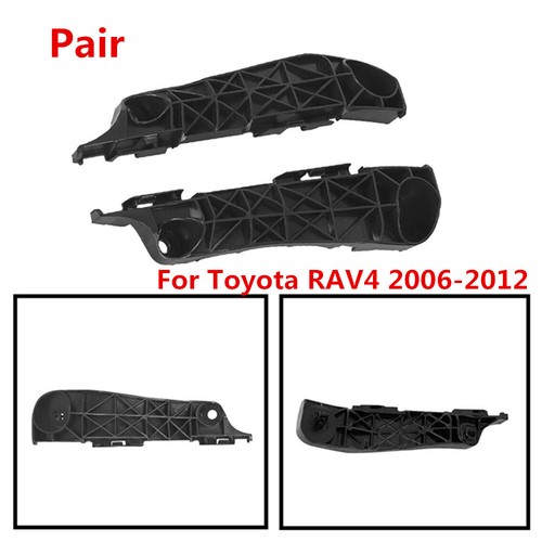 Pair Front Bumper Support Bracket For 06-12 Toyota RAV4 52535-0R010 ...