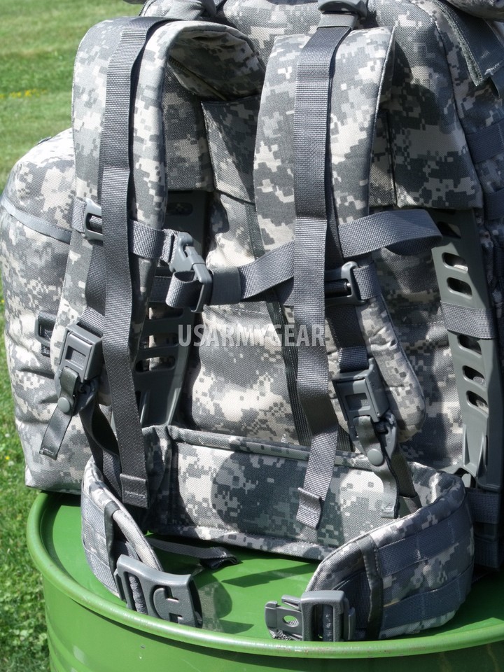 NEW Fully Loaded Molle ACU GI Medium Rucksack Military Backpack ...