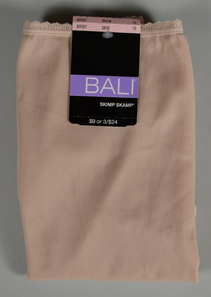 NOS Vintage Bali Skimp Skamp Panties Style #2633, Assorted Colors, Size ...