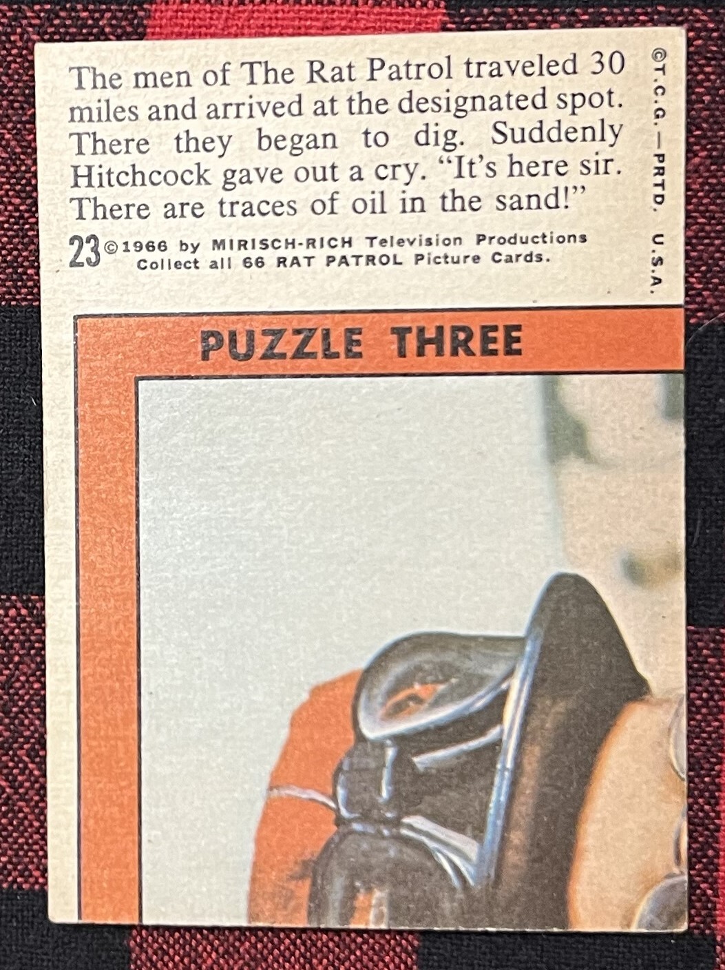 Rat Patrol Picture Trading Cards (1966, Topps) You Choose | eBay