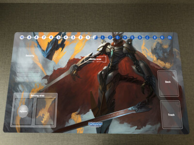 DTCG Duel Playmat Digimon Jesmon Trading Card Game Mat Play Pad & Card ...