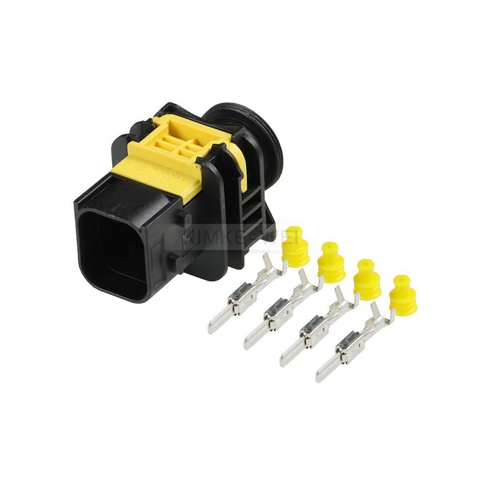 4 Way/Pin TE HDSCS MCP Automotive Female Socket Waterproof Connector ...