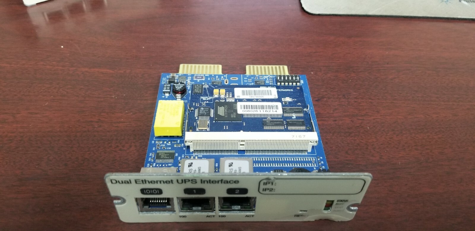 NCR 103005020-151 Dual Ethernet UPS Interface | eBay