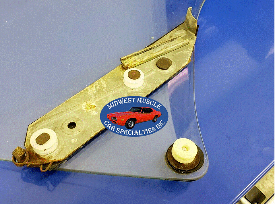 68-72 GM A body Window Roller Rear Quarter Glass Set GTO Chevelle 442 ...
