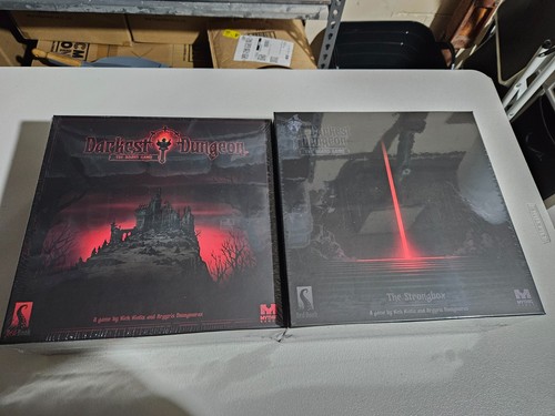 Darkest Dungeon Board Game Core Box with Minis Brand New Kickstarter ...