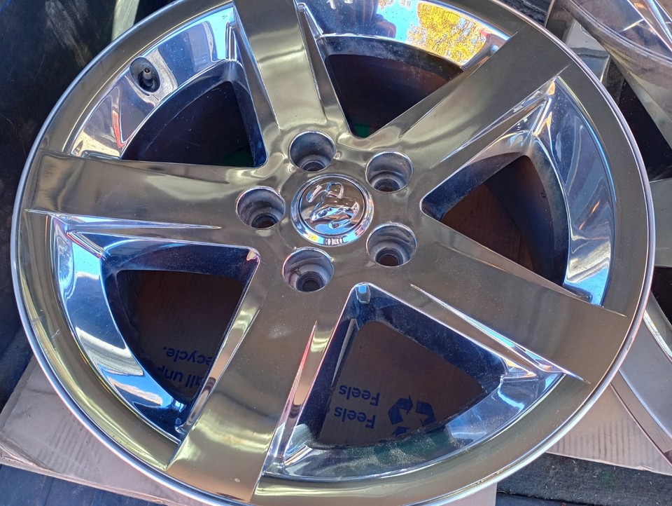 (1) 20" DODGE RAM 1500 CHROME CLAD FACTORY OEM 2009-20019 WHEEL 20x9 ...