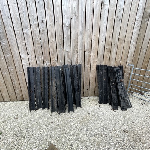 Plastic Shallow Storm Water Channel Drainage PVC Channel 1m Driveway ...