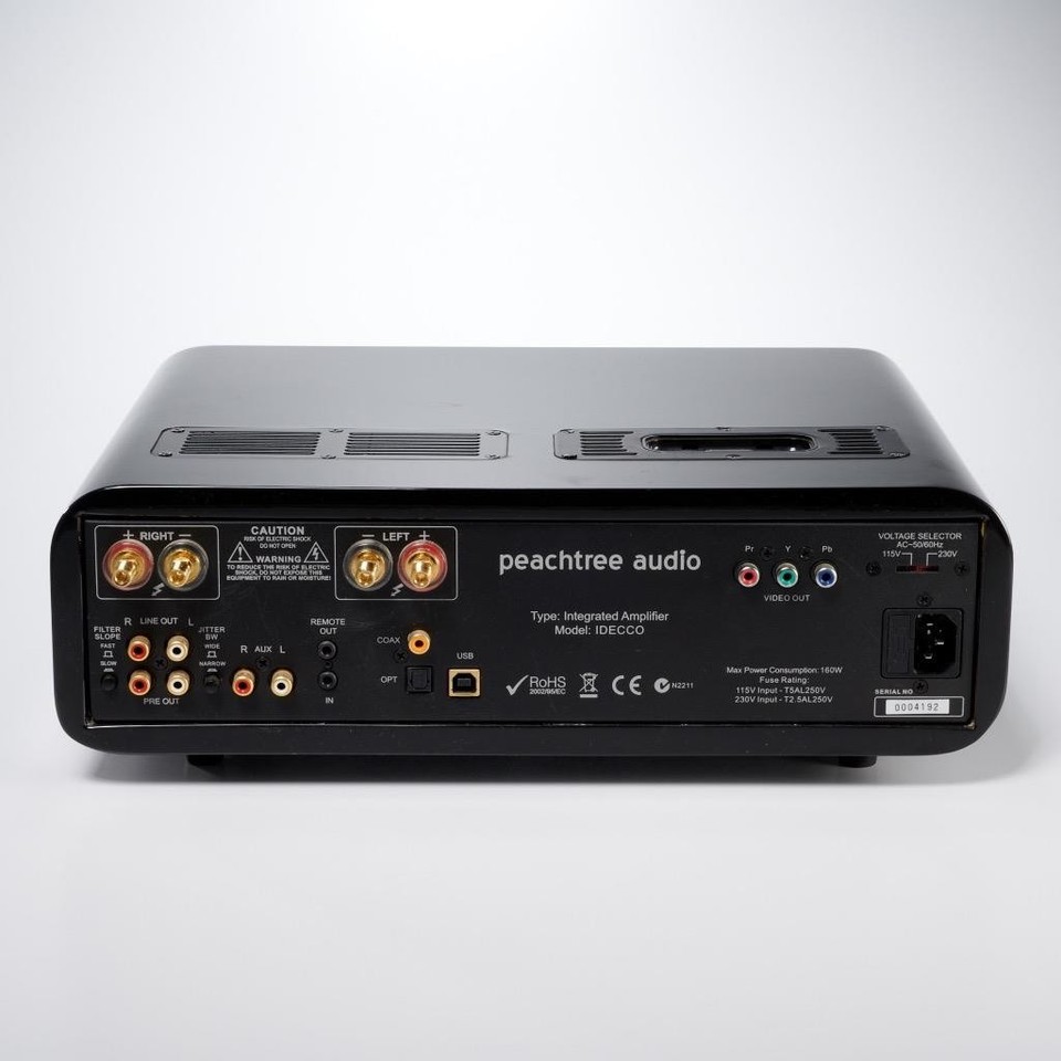 Peachtree Audio iDecco Class A Tube Amplifier DAC with Pure Digital ...