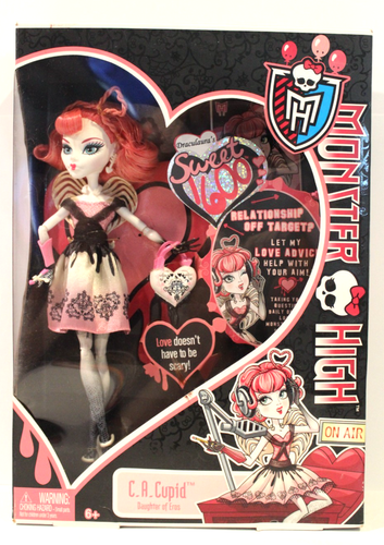 Monster High C. A. Cupid Sweet 1600 NRFB Retired 2011 1st Wave | eBay