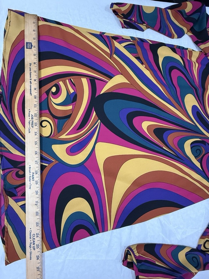 Carole Christian Medium Geometric Colorful Short Dress 70’s,Disco,Velma ...