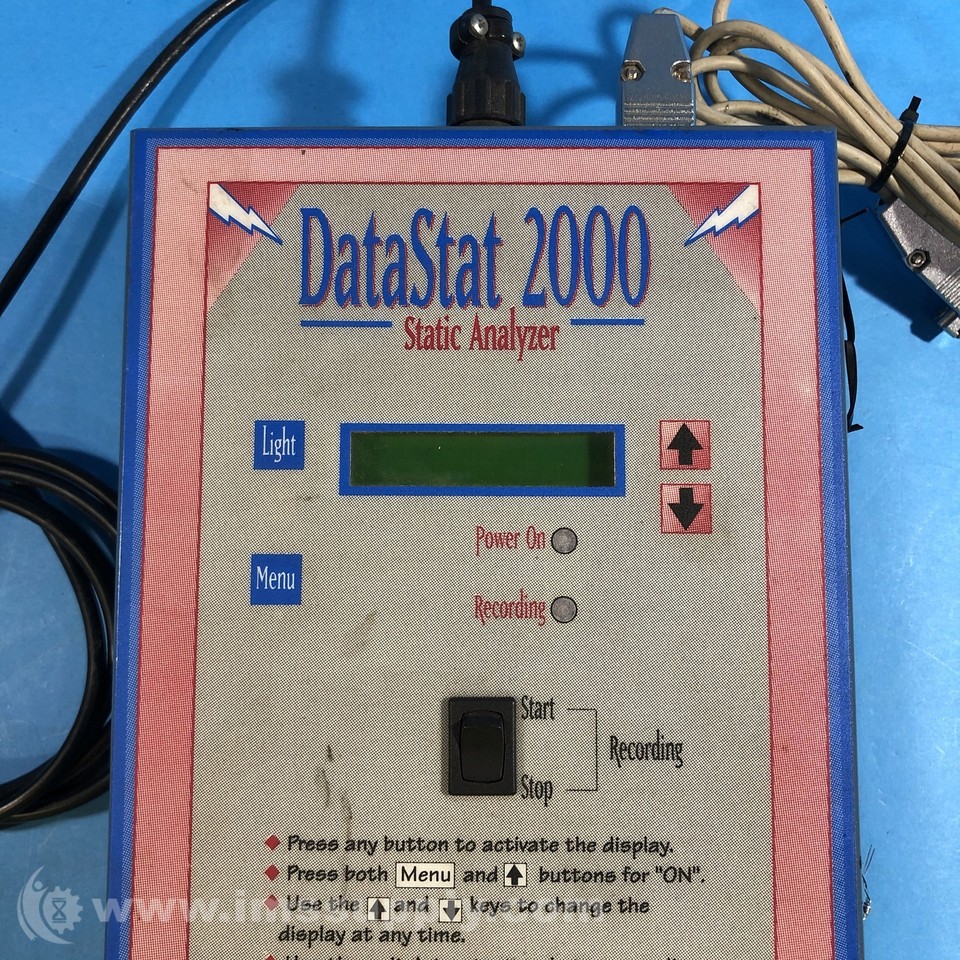DataStat 2000 Static Analyzer Portable Recorder Voltage USIP | eBay
