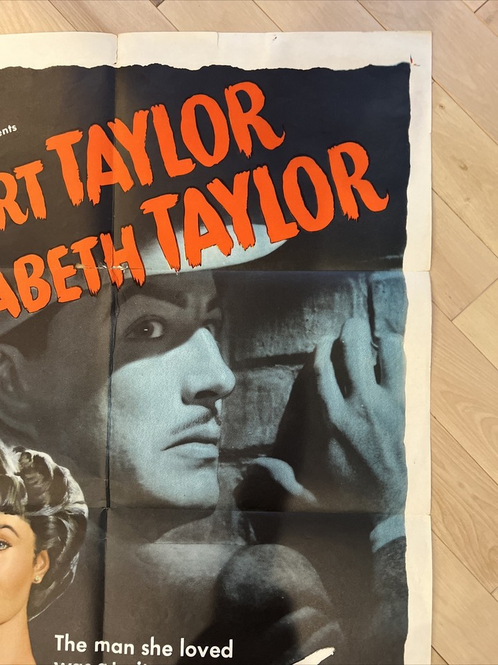 CONSPIRATOR, one sheet. 1949. Elizabeth Taylor, Robert Taylor. | eBay