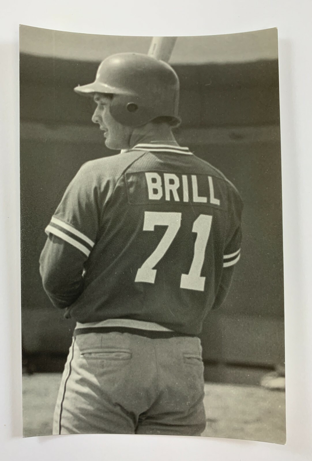 Tim Brill (1982) Atlanta Braves Vintage Baseball Postcard PCAB | eBay