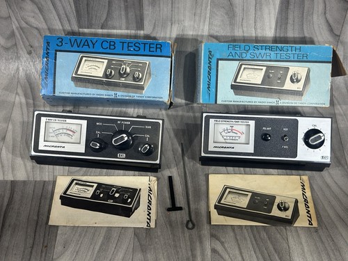 Vintage Micronta 3-Way CB Tester & Field Strength SWR Tester Untested ...