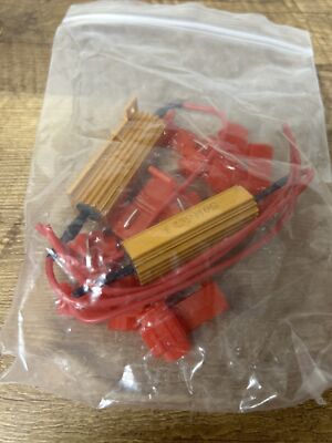 4 Pcs Hyper Flash Fix No Error Wiring Adapter for LED Turn Signal Light ...