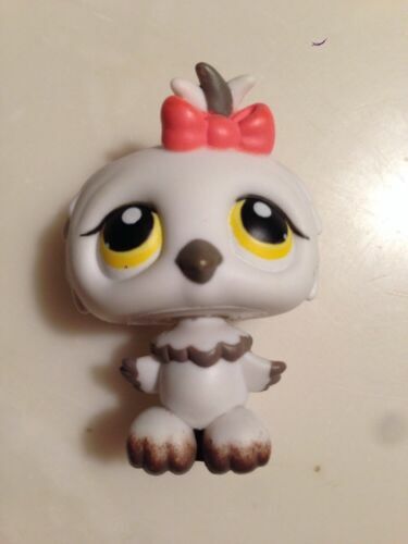 Littlest Pet Shop Biggest Adventure TV Plug in Game Owl LPS Hasbro 6 ...